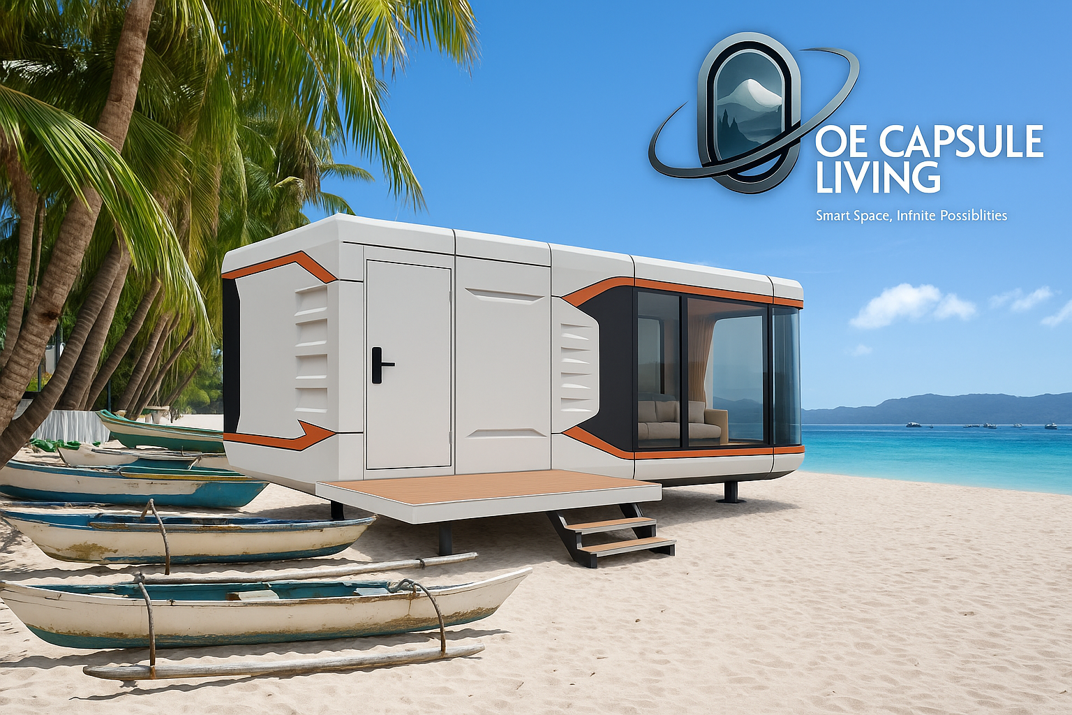 Space Capsule house_OE Capsule Living